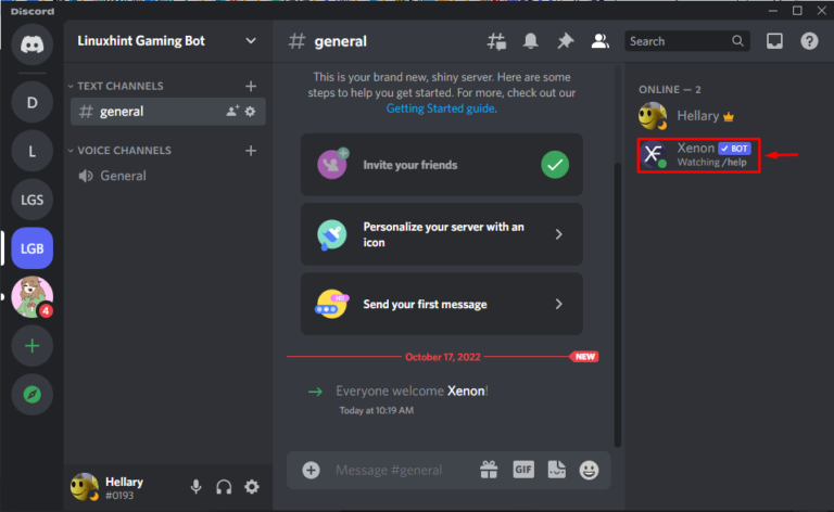 ≫ Cómo Usar El Bot De Discordia De Xenón - 1000Demonios