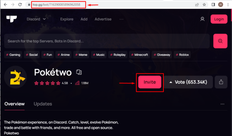 ≫ Cómo Agregar Y Usar Poketwo Bot En Discord - 1000Demonios