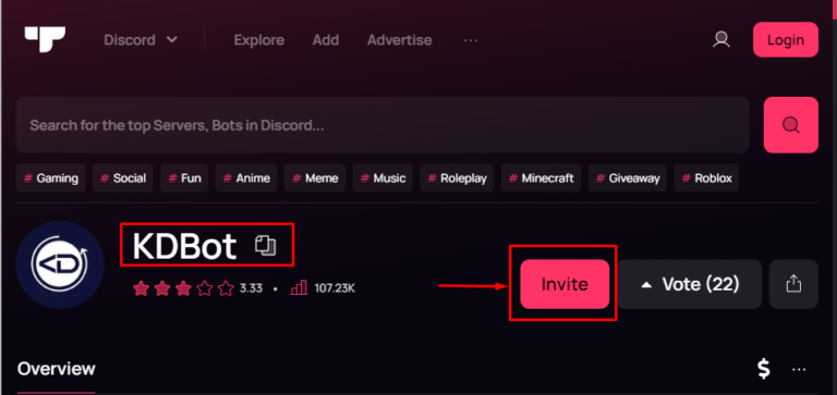 ≫ Cómo Instalar Y Configurar KDBot En Discord - 1000Demonios