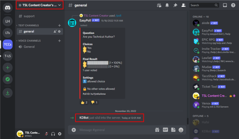 ≫ Cómo Instalar Y Configurar KDBot En Discord - 1000Demonios