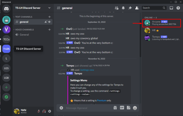 ≫ Cómo Agregar Y Usar Arcane Bot En Discord - 1000Demonios