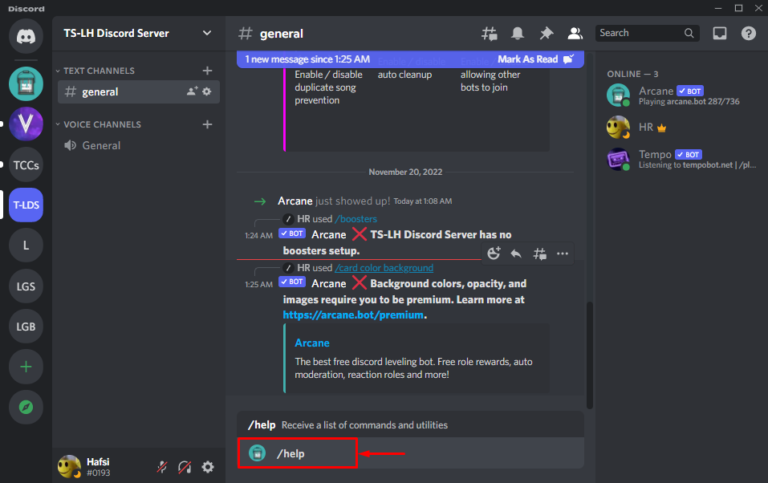 ≫ Cómo Agregar Y Usar Arcane Bot En Discord - 1000Demonios
