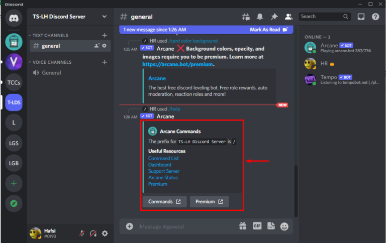 ≫ Cómo Agregar Y Usar Arcane Bot En Discord - 1000Demonios