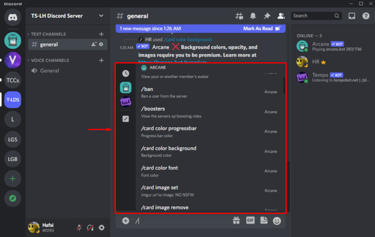 ≫ Cómo Agregar Y Usar Arcane Bot En Discord - 1000Demonios