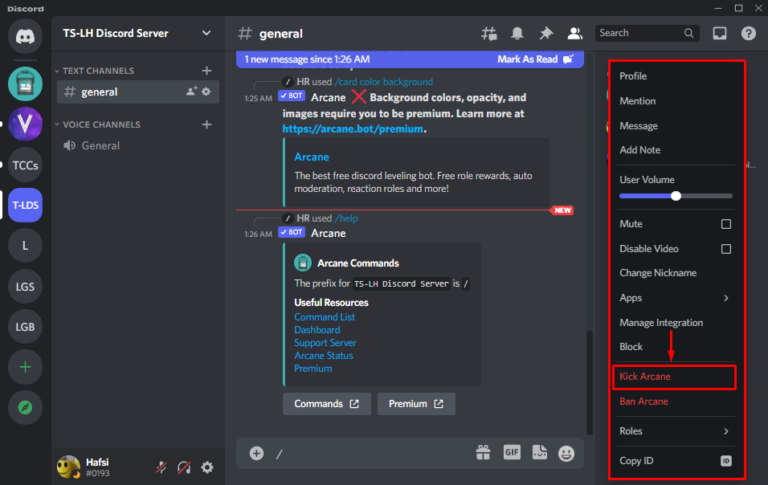 ≫ Cómo Agregar Y Usar Arcane Bot En Discord - 1000Demonios